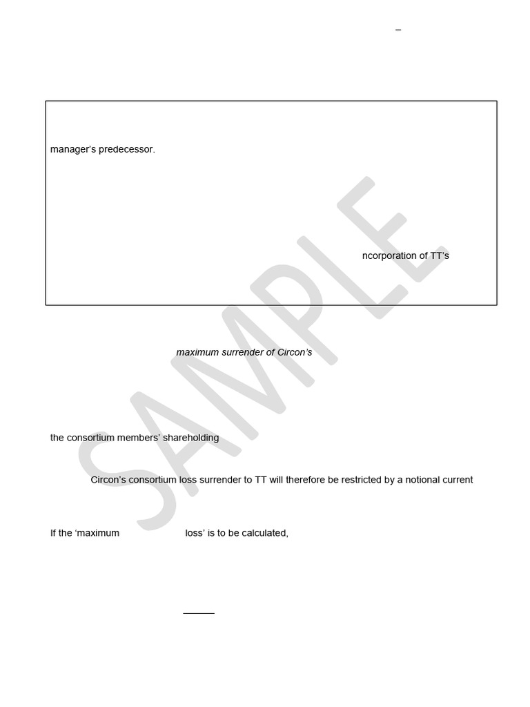 BPT - Sample Paper 2 - Mark Plan | PDF | Taxes | Dividend