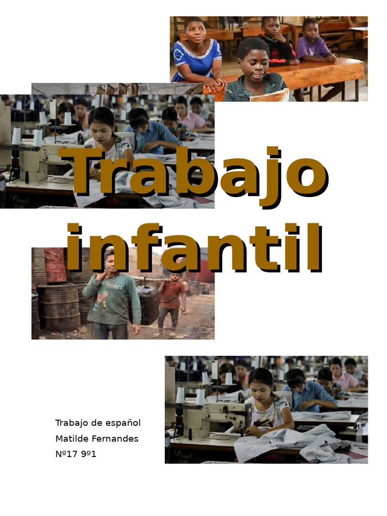 Causas y Consecuencias del Trabajo Infantil | PDF | Trabajo infantil