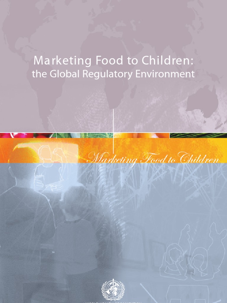 Marketing Food To Children Global Pdf