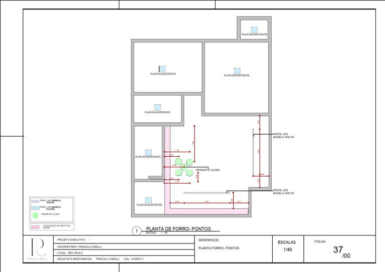 PLANTA DE FORRO- PONTOS | PDF