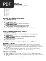 1 - Chichewa Guide - Nthondo | PDF | Mystery, Thriller & Crime Fiction