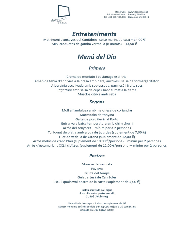 Menu Cat | PDF