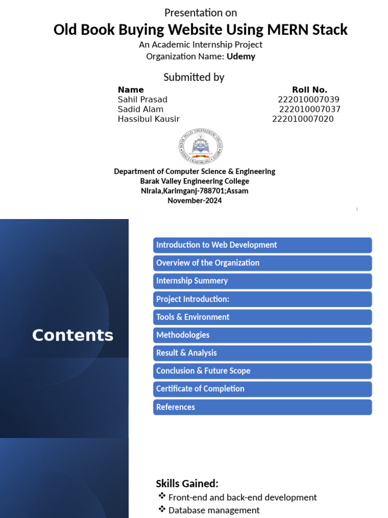 Old Book Selling Website Using Mern Stack | PDF | Java Script | World ...