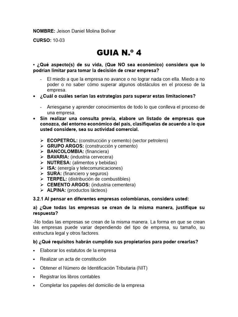Limitaciones y Estrategias para Emprender | PDF | Contabilidad | Business