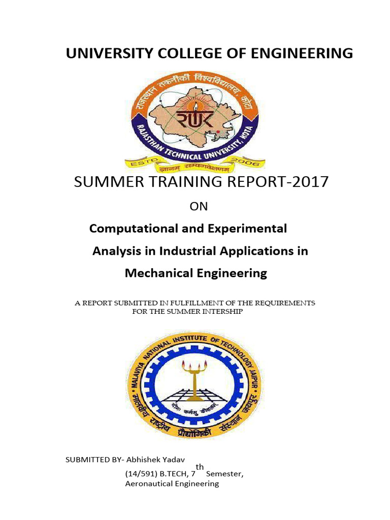 Practical Training Report | PDF | Composite Material | Fibers