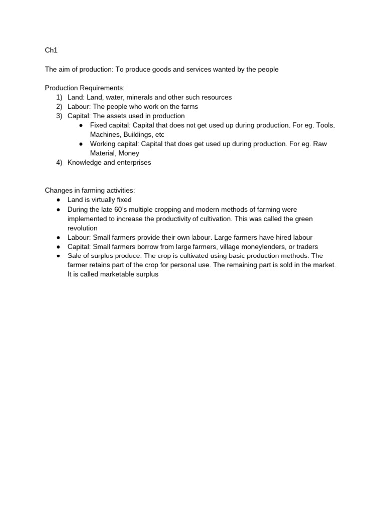 Ch-1 Eco | PDF | Business