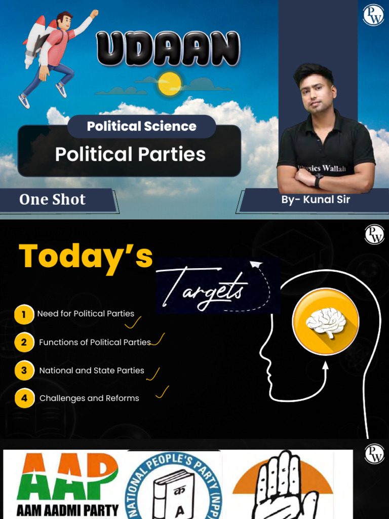Political Science - Political Parties - 10th Class Notes | PDF ...