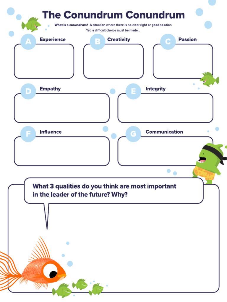 Conundrums WKSHT Conundrum | PDF