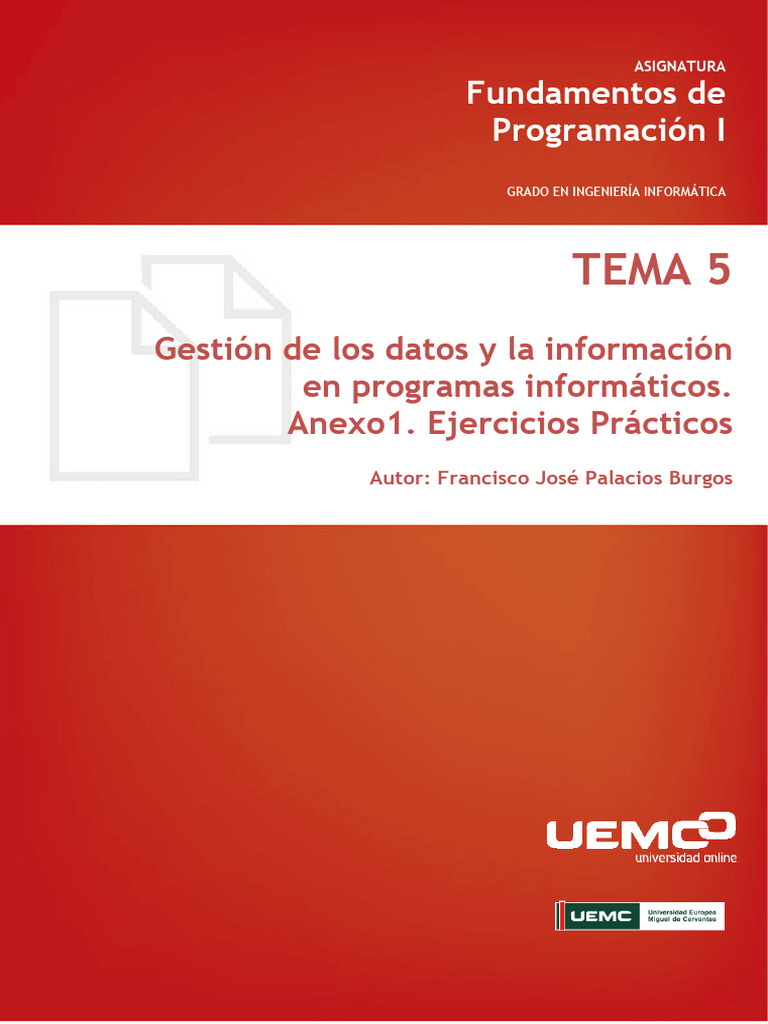 Tema5 - 1 PDF | PDF | Archivo de computadora | Arquitectura de Computadores