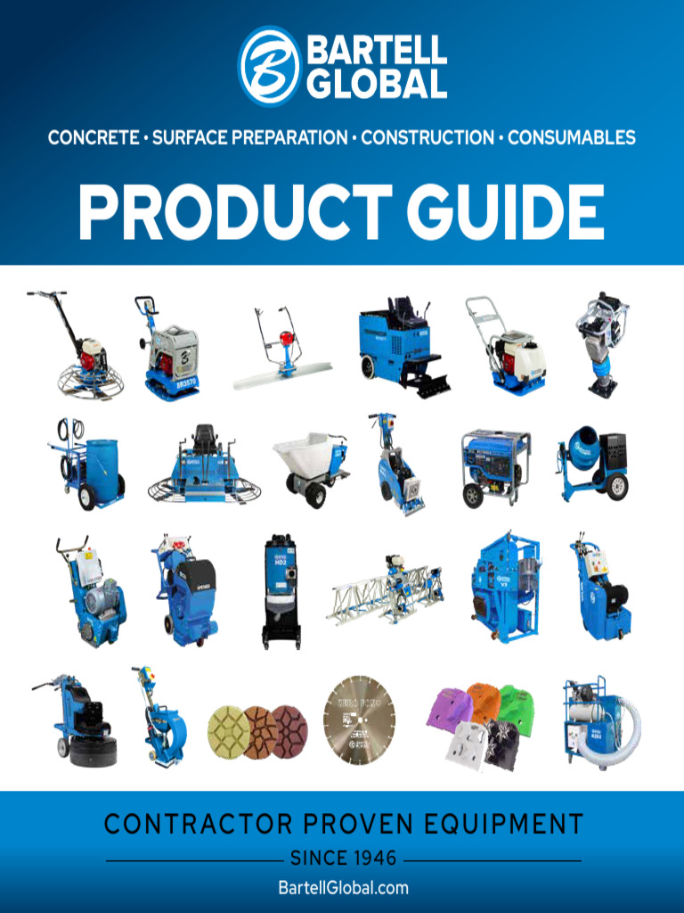 Bartell Global Equipment Product Guide | PDF | Belt (Mechanical)