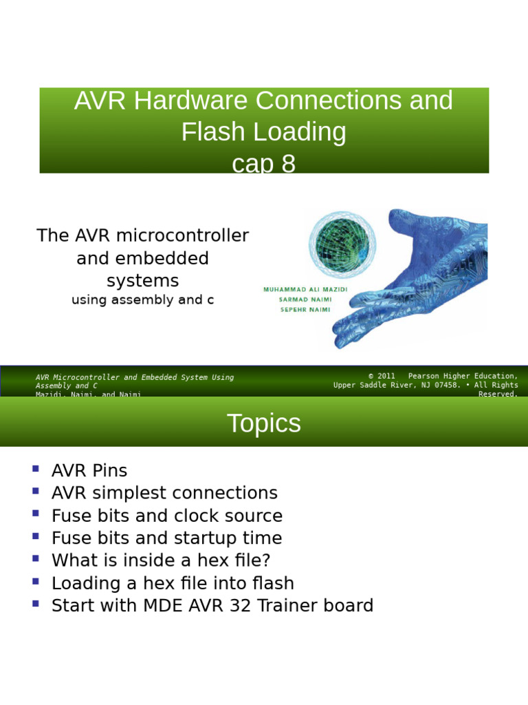 AVR Microcontroller Basics and Programming | PDF | Microcontroller ...