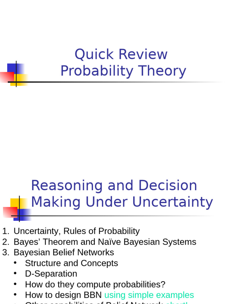 Probability-Review 14 October 2024 | PDF | Probability Theory | Probability