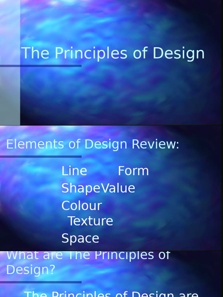 Understanding Design Principles | PDF | Self-Improvement