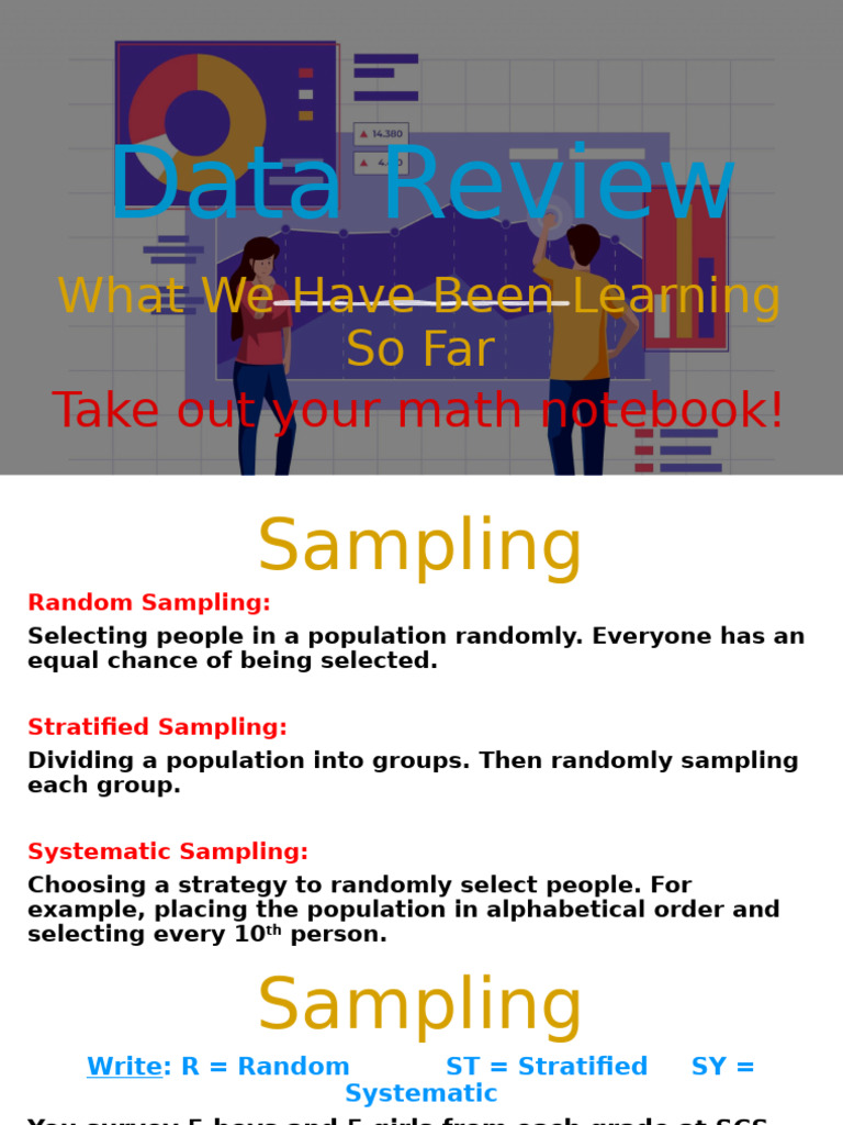 Data Sampling and Analysis Guide | PDF | Sampling (Statistics) | Mean