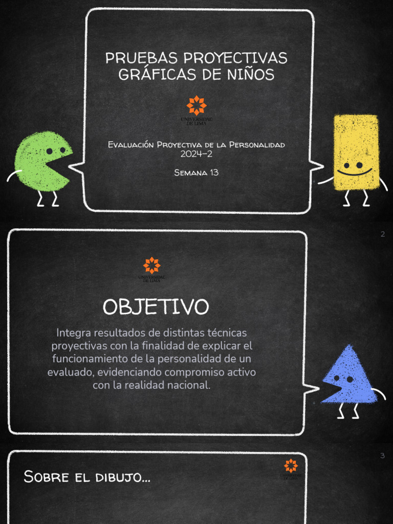 Semana 13 - Pruebas Proyectivas Gráficas de Niños | PDF | Las emociones ...