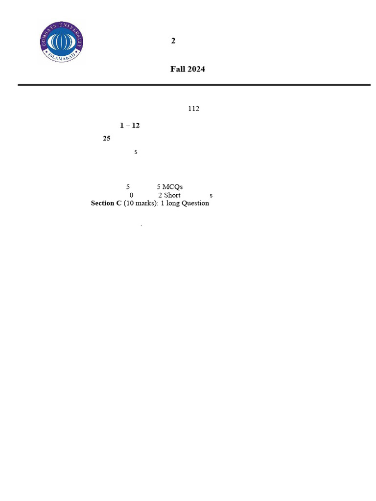 Midterm Exam Details | PDF