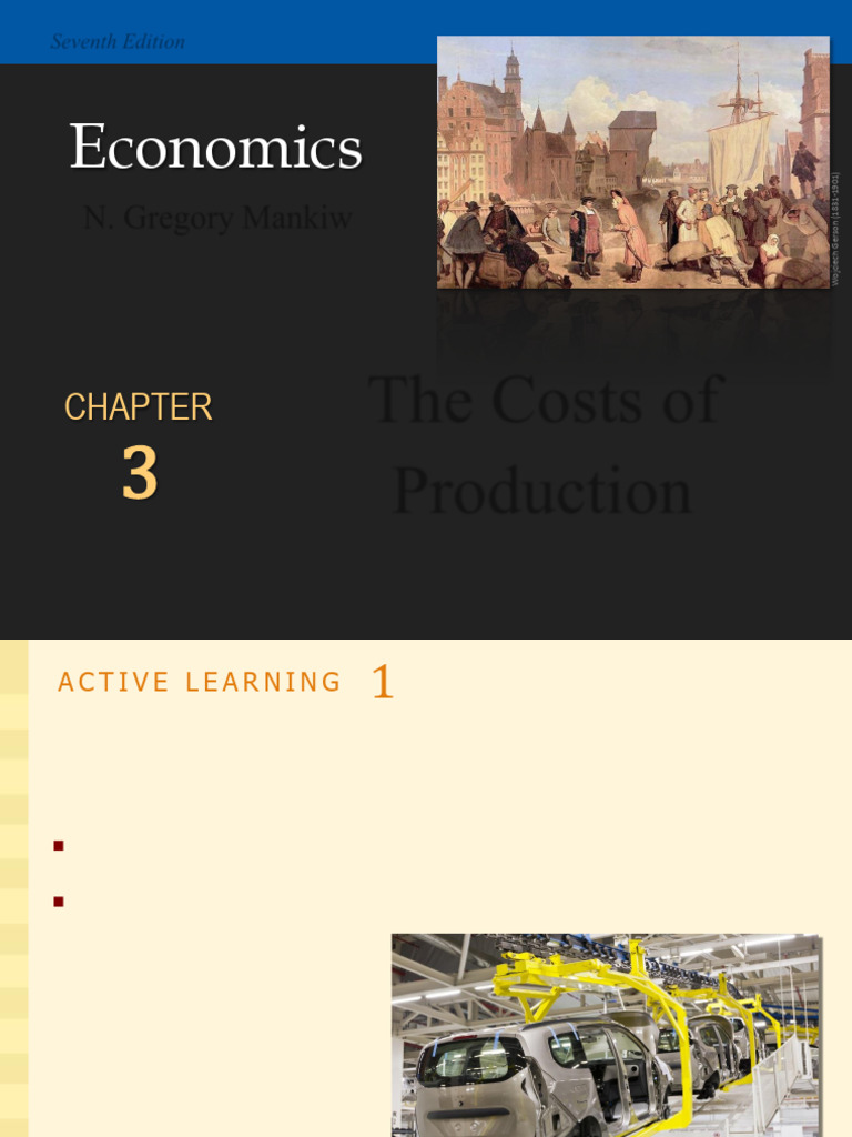 Understanding Production Costs in Economics | PDF | Marginal Cost ...