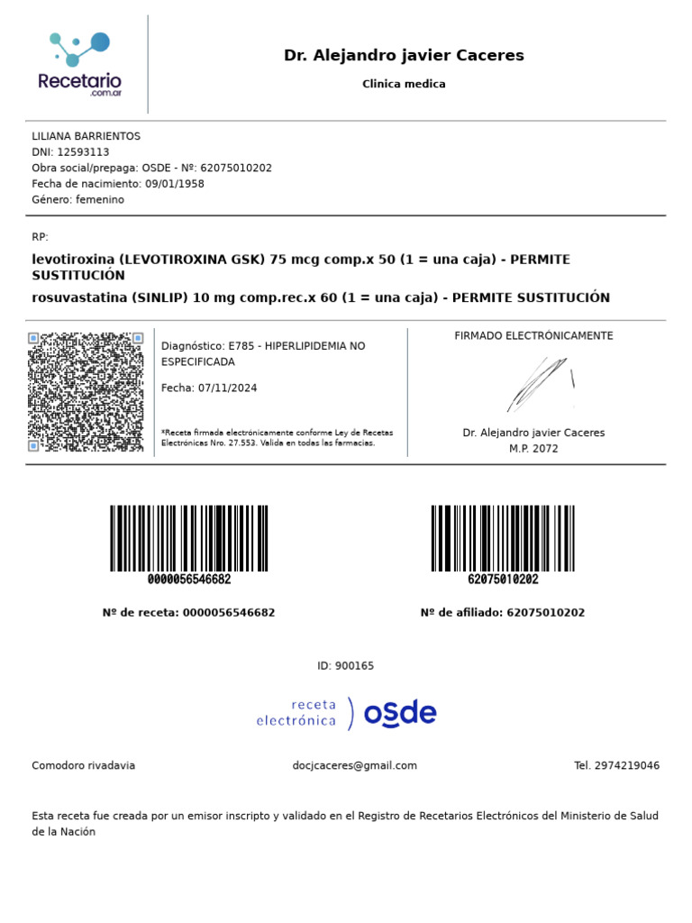 Receta 3 | PDF
