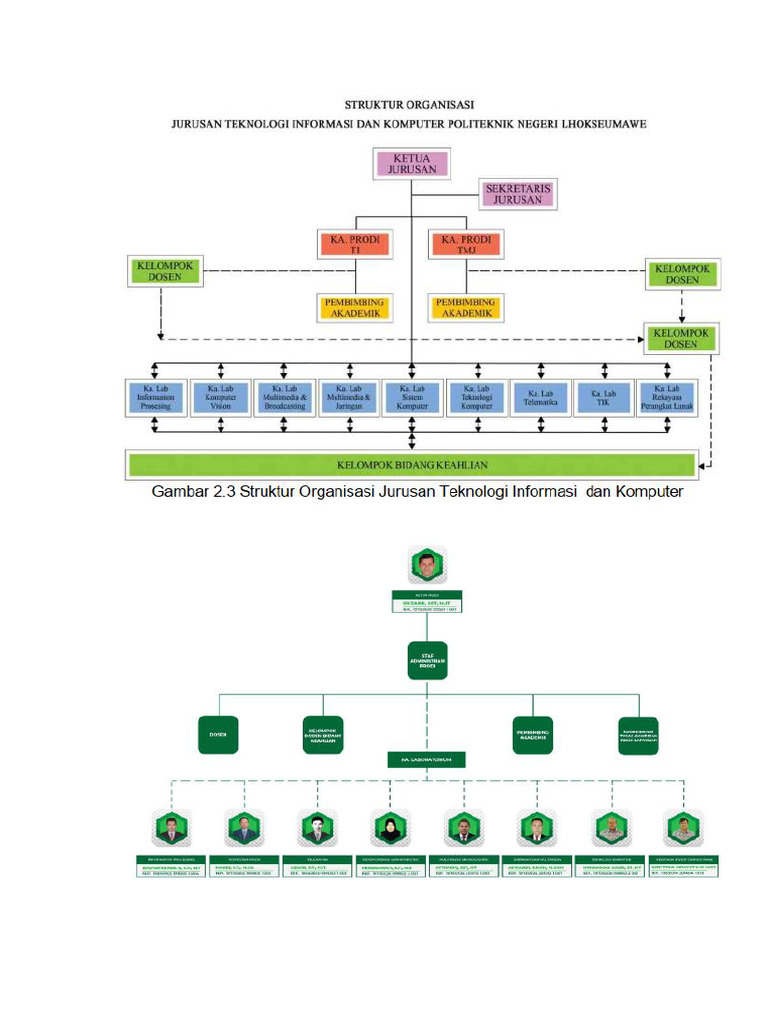 Struktur Organisasi TI | PDF