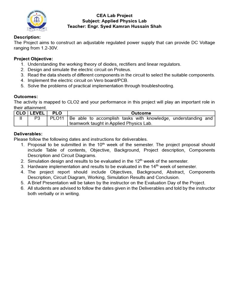 CEA Lab Project 11112024 112850am | PDF | Science & Mathematics | Computers