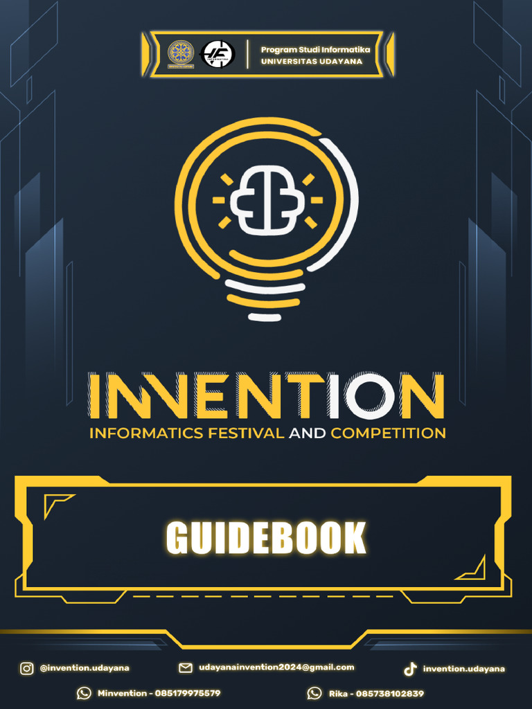 Guide Book Ui - Ux Design Invention 2024 | PDF | Bisnis | Seni