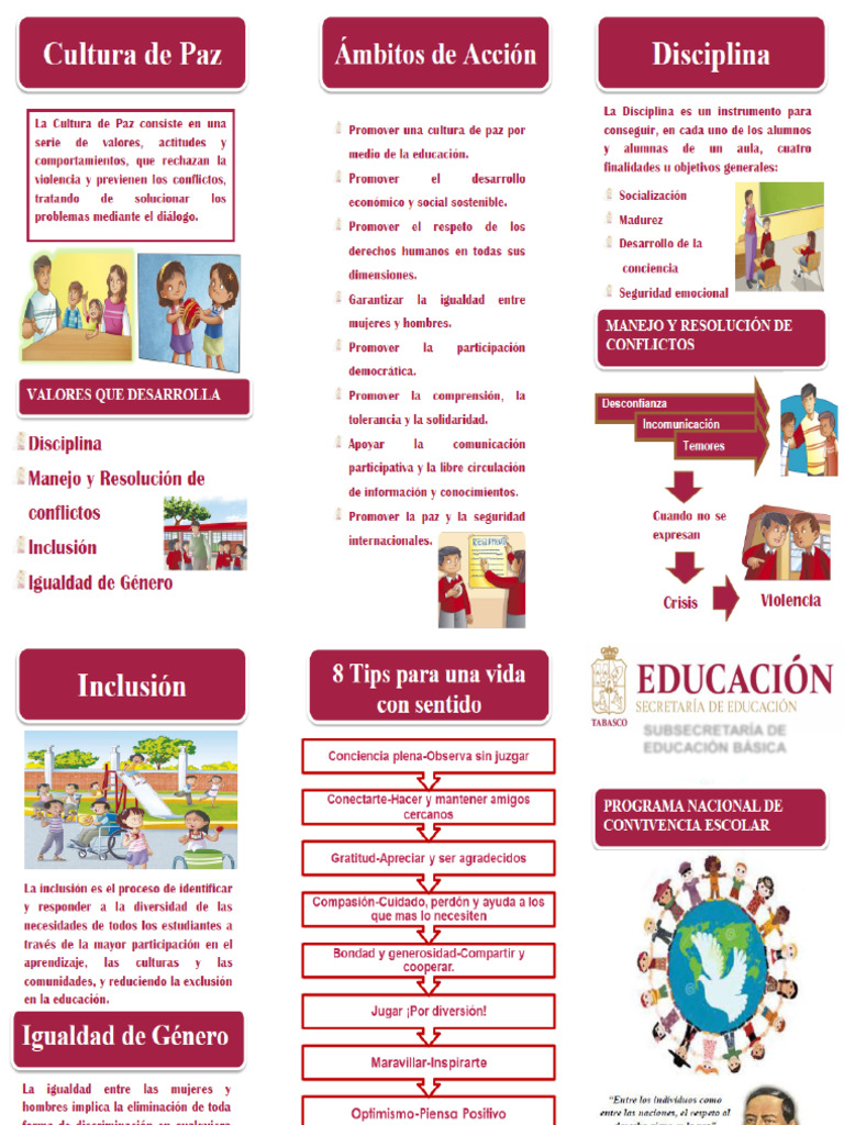 Triptico Cultural de Paz | PDF