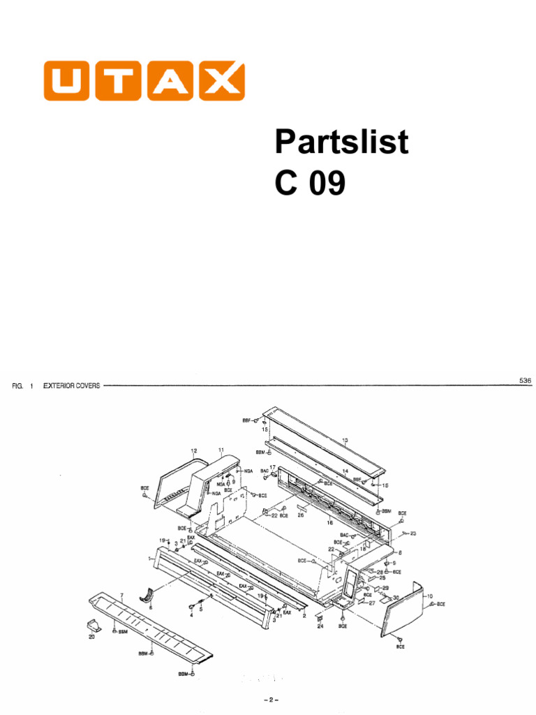 Partslist C09 | PDF