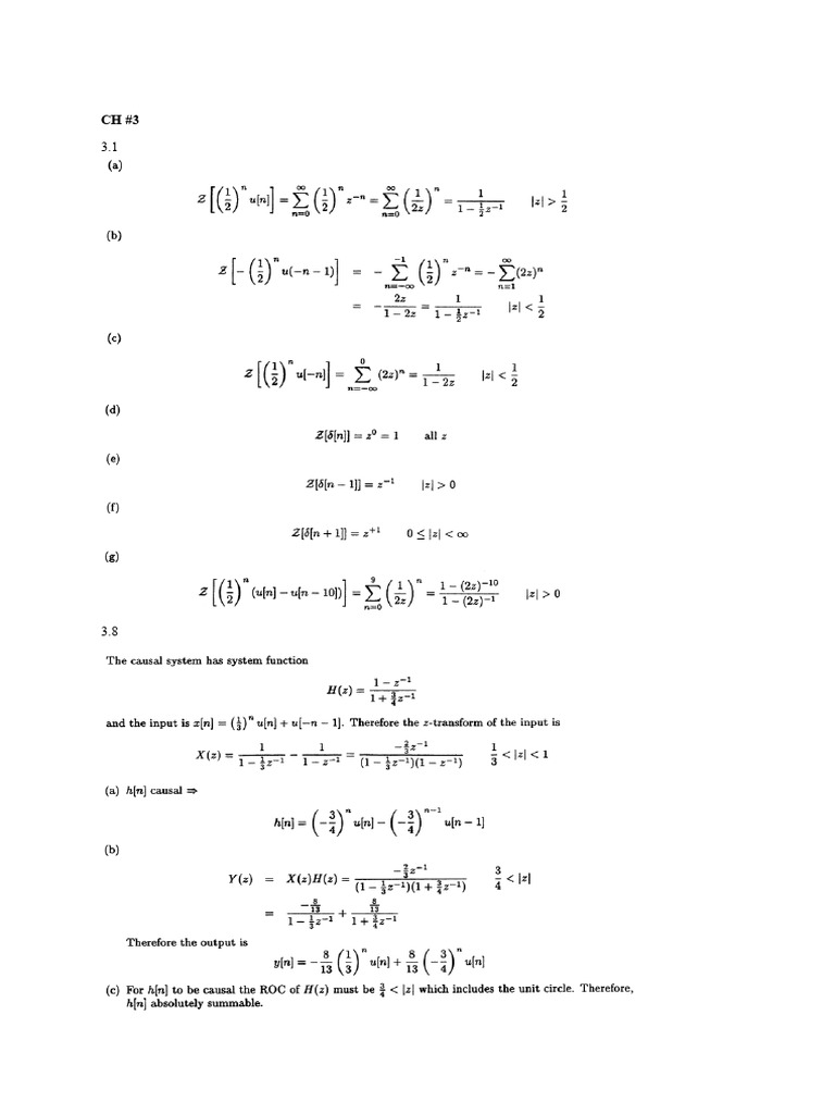 Solution Chap3 | PDF