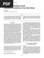 Beer Bitterness and BU:GU Ratios Chart | PDF | Ale | Brewing