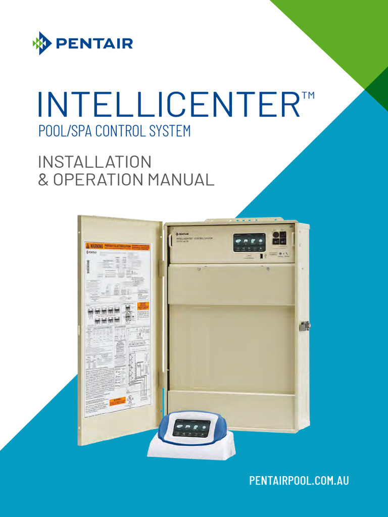 INTELLICENTER Manual Part | PDF | Valve | Electrical Connector