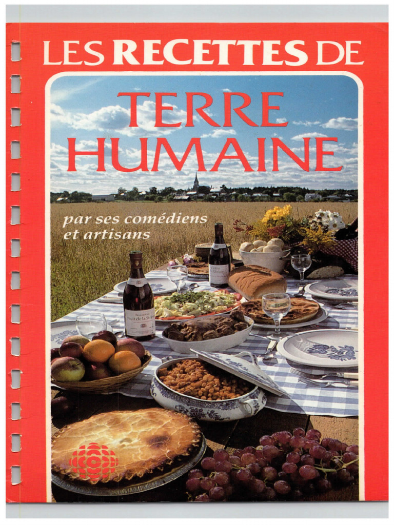 Les Recettes de TERRE HUMAINE 1981 | PDF