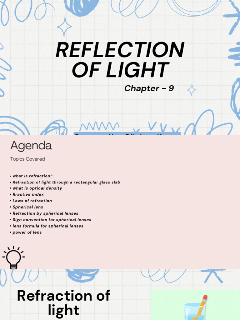 Reflection of light | PDF | Refraction | Electrodynamics