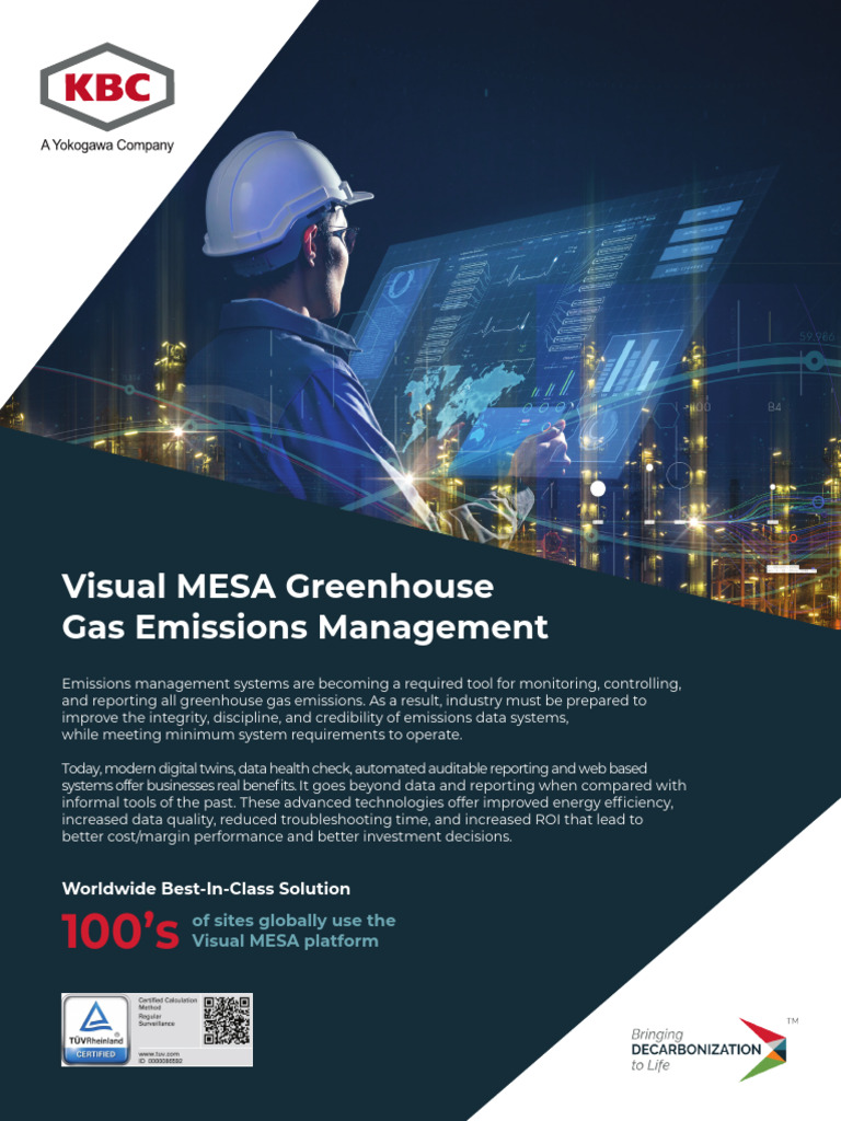 Visual Mesa® GHG Emissions Management Brochure | PDF | Climate Change ...