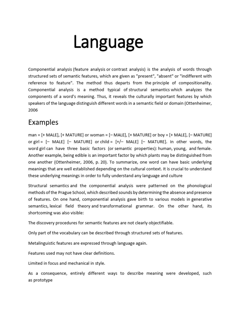 Semantics 2 Pdf Semantics Grammar