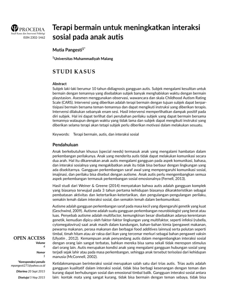 Procedia v4n1 4 Mutia | PDF | Pengembangan Diri