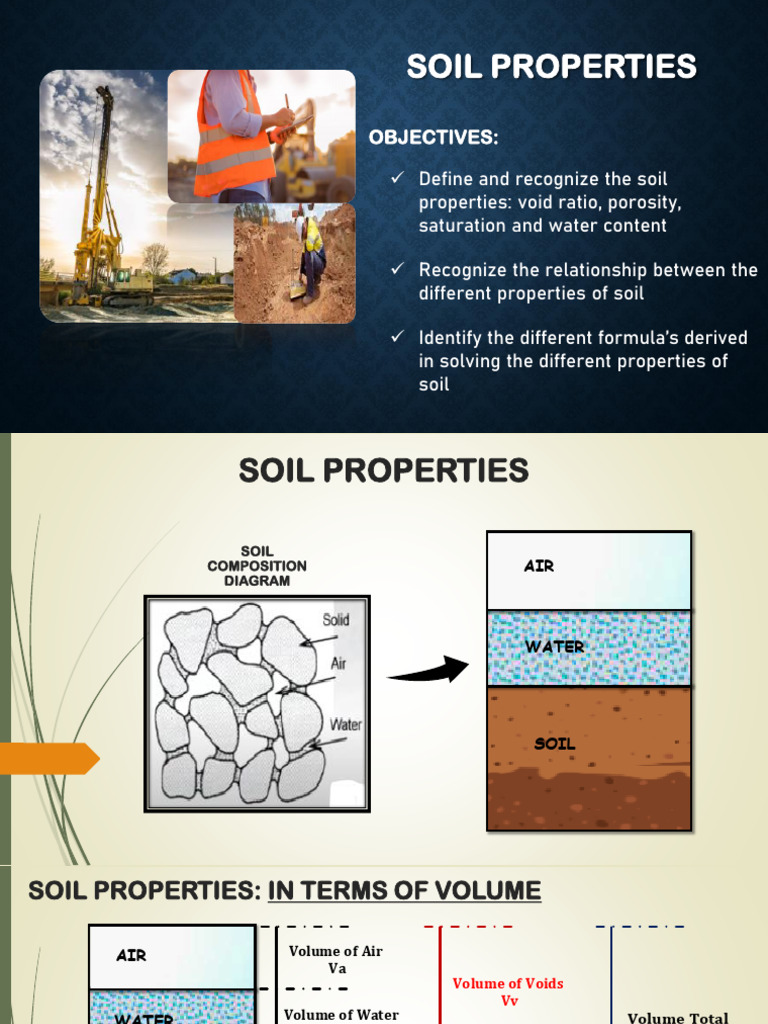 Lecture 2 - Properties of Soil Notes | PDF | Applied And ...