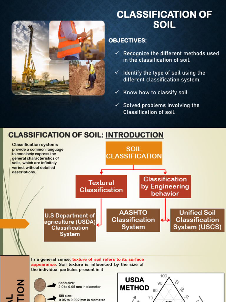 Lecture 4 Classification of Soil Notes | PDF | Horticulture | Soil