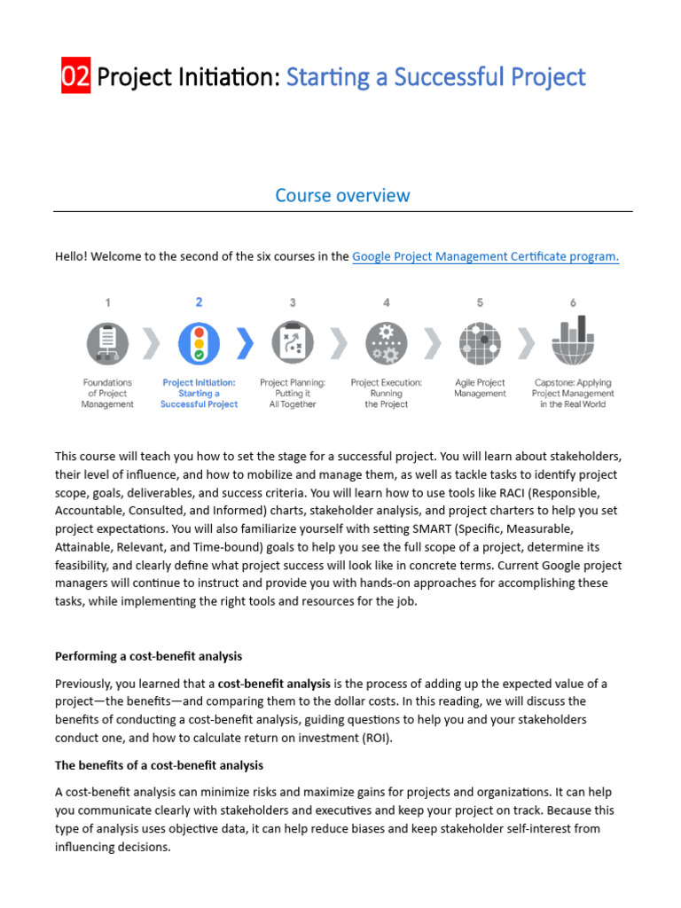 02.project Initiation Starting A Successful Project | PDF | Performance ...