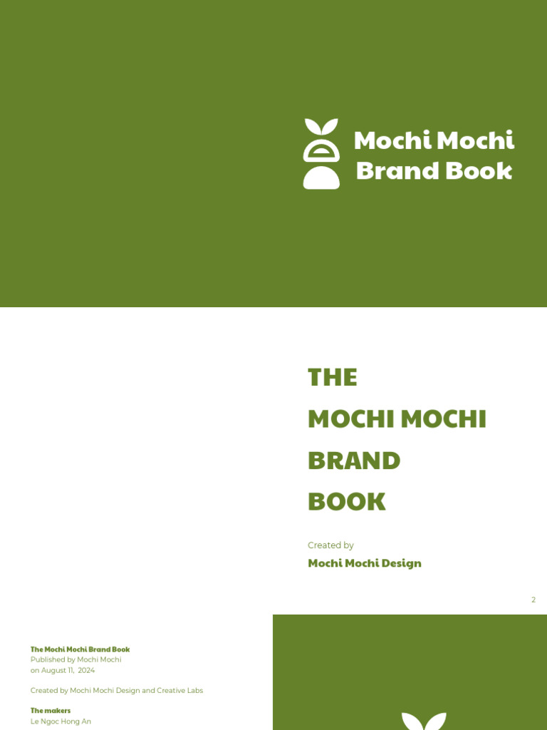 Mochi Mochi Brand Guideline | PDF