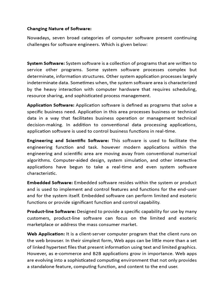 SE unit 1 - part 1 | PDF | Software Development Process | Computer ... SE unit 1 - part 1 | PDF | Software Development Process | Computer ...
