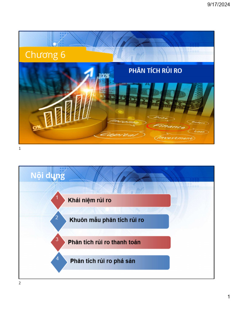 ch6 - Phan Tich Rui Ro Tren BCTC | PDF