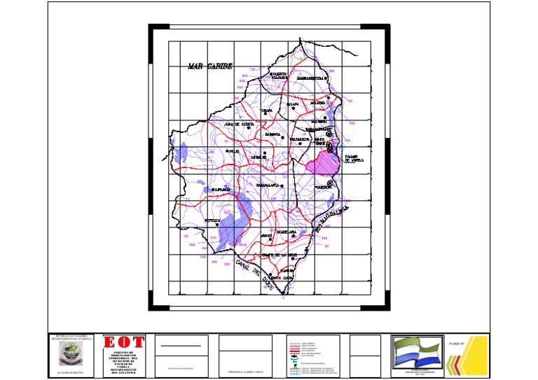 MAPA No. 4 - MAPA DE ISOYETAS DEL DPTO DEL ATLCO-Layout1 | PDF