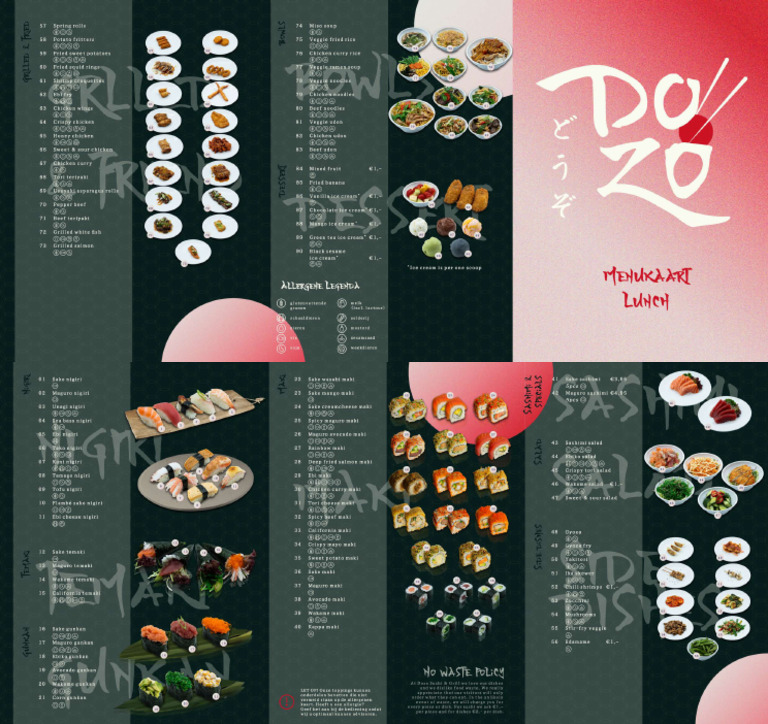 Lunch Voorkant DOZO Menukaart Final Web Merged | PDF