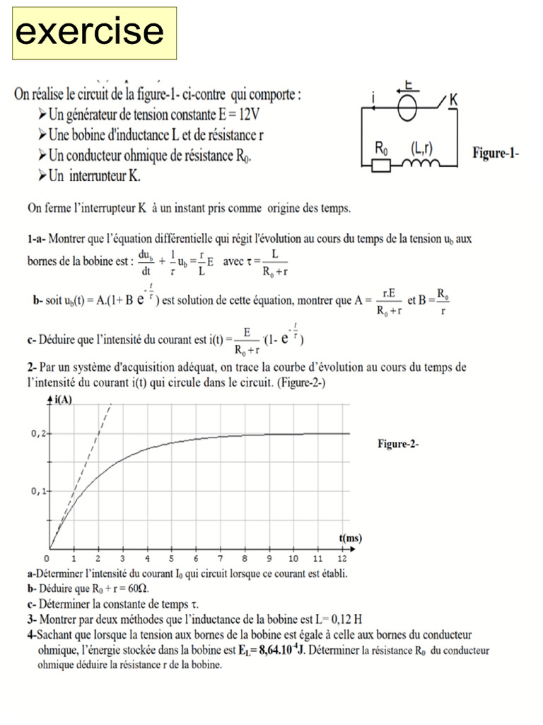 Ex Phy Pour Etude | PDF