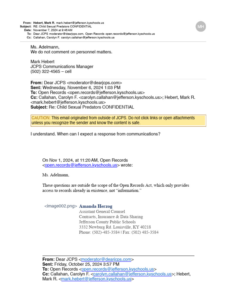 B1 - 2024-11-07 CRIME IN PROGRESS Tampering With Investigation Denial ...