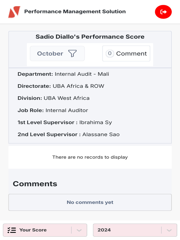 Performance Management Solution Portal | PDF