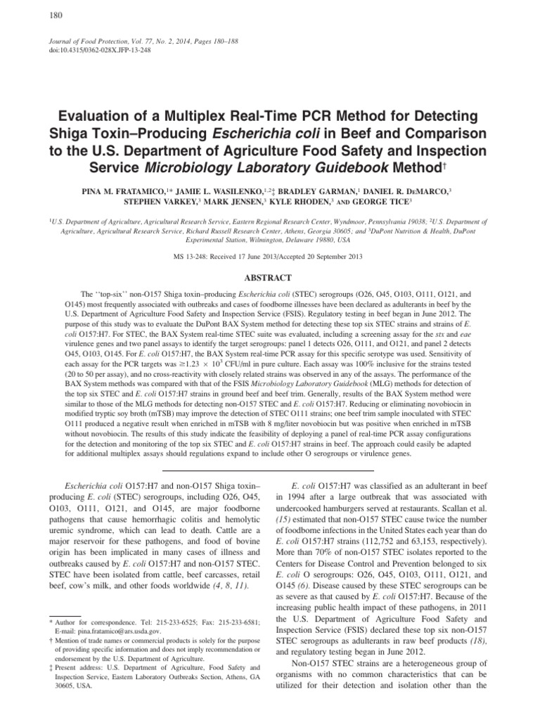 Paper 3 | PDF | Polymerase Chain Reaction | Escherichia Coli