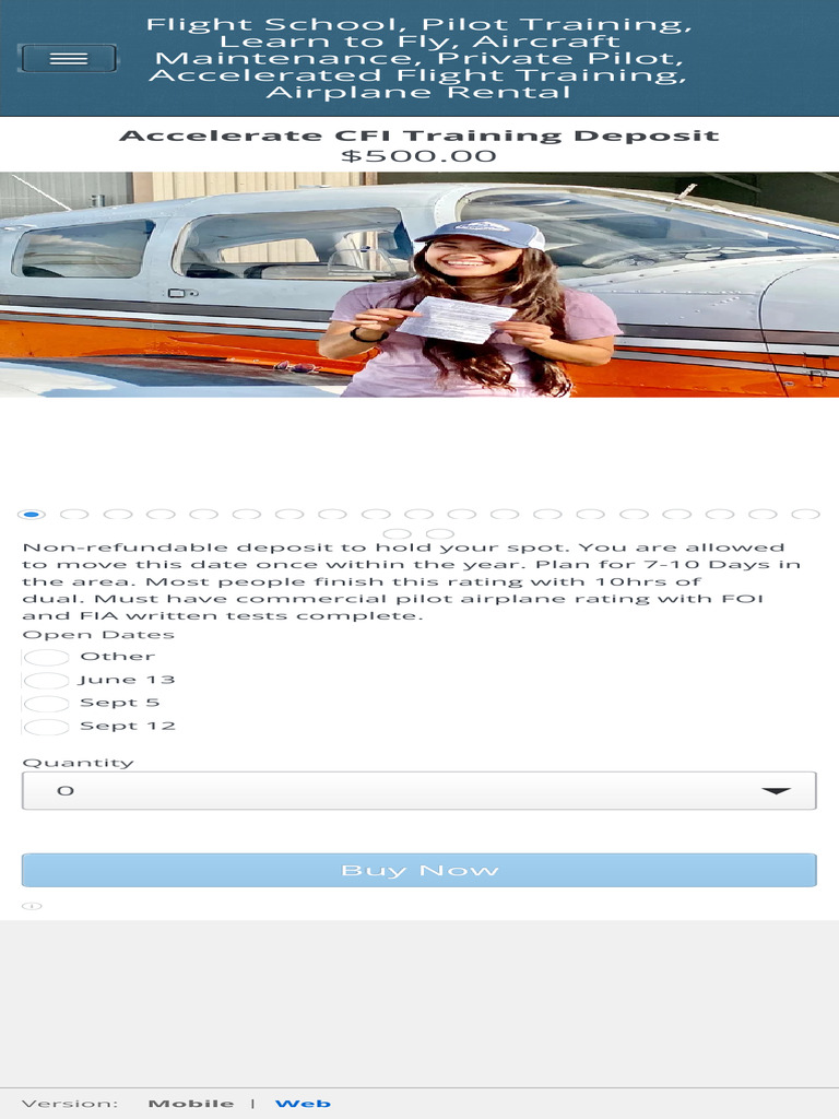 Accelerate CFI Training Deposit | PDF | Computers