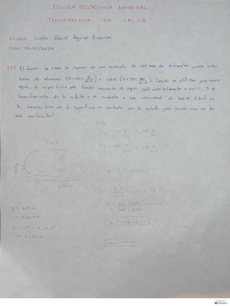 Deber Nº5 Ejercicios | PDF