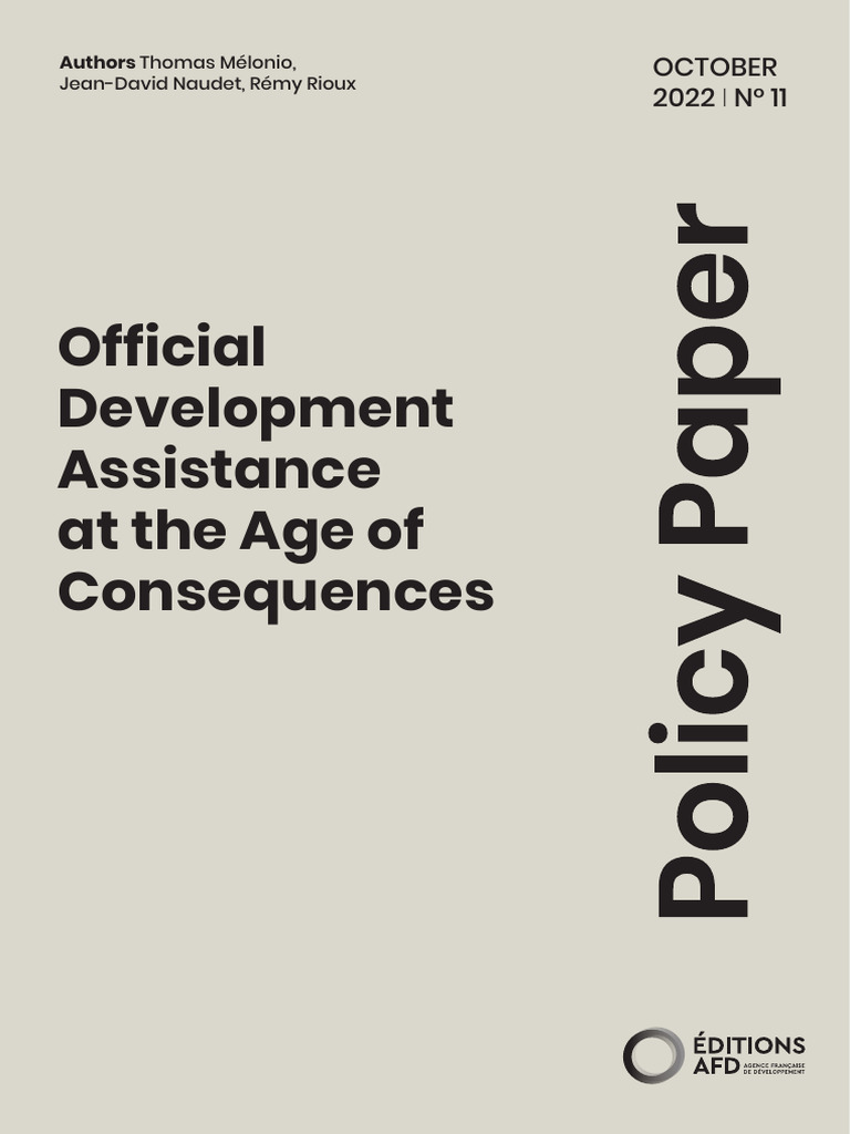 pp11 Official Development Assistance Age of Consequences Melonio Naudet Rioux | PDF | Official ...
